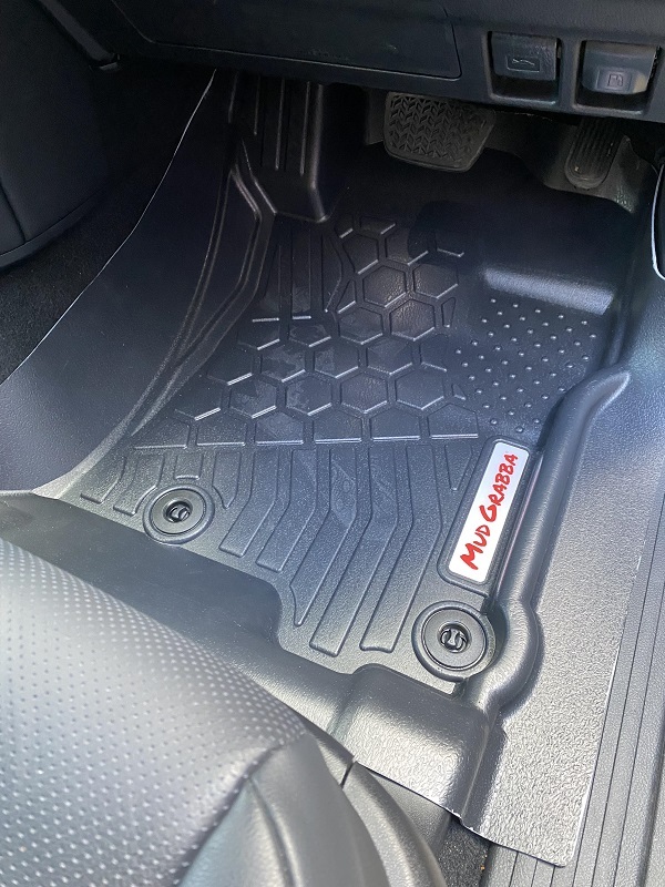Mudgrabba 4WD Moulded Floor Mats Toyota Hilux Dual Cab Utility 2015 2022 No Bull Accessories
